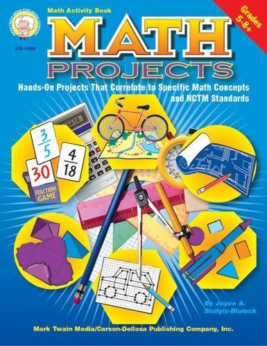 Math Projects, Grades 5 - 8 : Hands-On Projects That Correlate to ...
