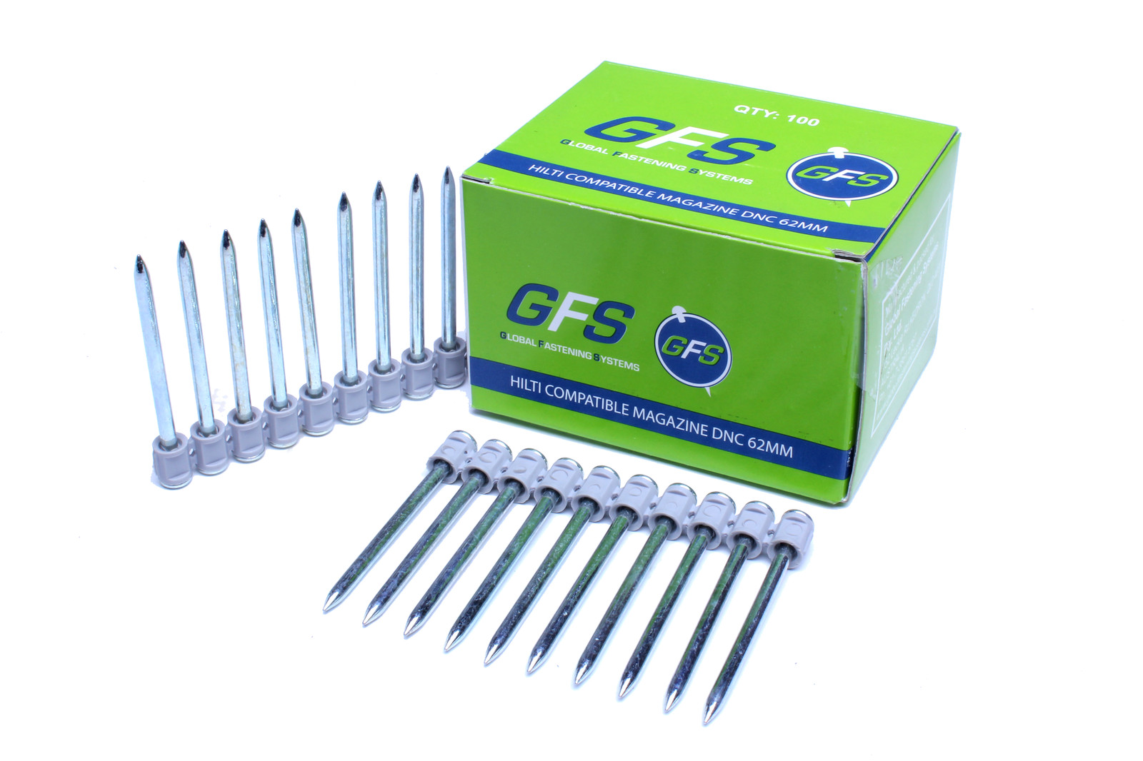 .27 Charges In-Stock - Ramset Hilti Simpson - 1000 Pins & Charges Combo ...