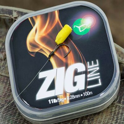 Korda Zig Line Zig Floater Hook Length 100m *All Breaking Strains ...