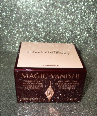 Charlotte Tilbury MAGIC VANISH! Under Eye Corrector/Concealer 1 FAIR ...