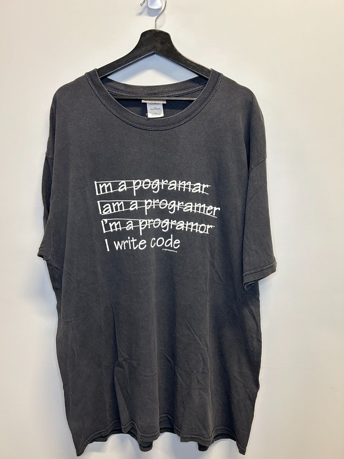 1995 Vintage Computer Gear Programmer Graphic Funny I… - Gem