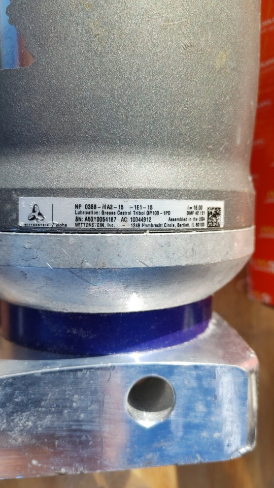 Wittenstein Planetary Gear Box NP 0358-MA2-15-1E1-18 (RA2C) | eBay