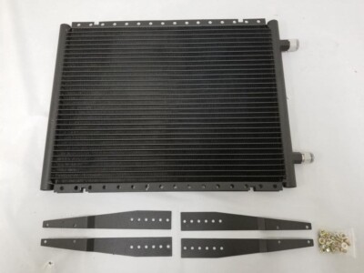 Universal 14" x 18" Horizontal Air Conditioning Condenser + Mounting ...