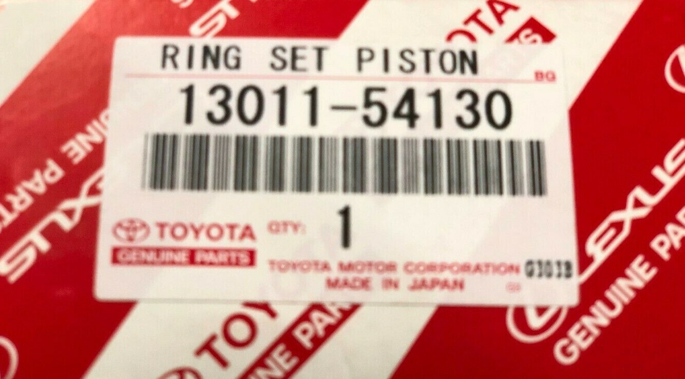 Genuine Toyota 5L 5LE Diesel Piston Rings Standard 13011-54130 OEM USA ...