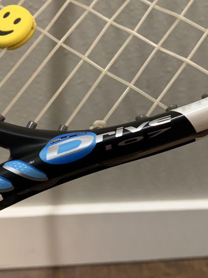 Babolat PURE DRIVE 107 Cortex Woofer System Tennis Racquet 4 3/8 | eBay