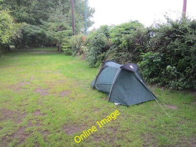 Photo 6x4 Lough Ree campsite, Ballykeeran Wet, but there is a cosy wee ...