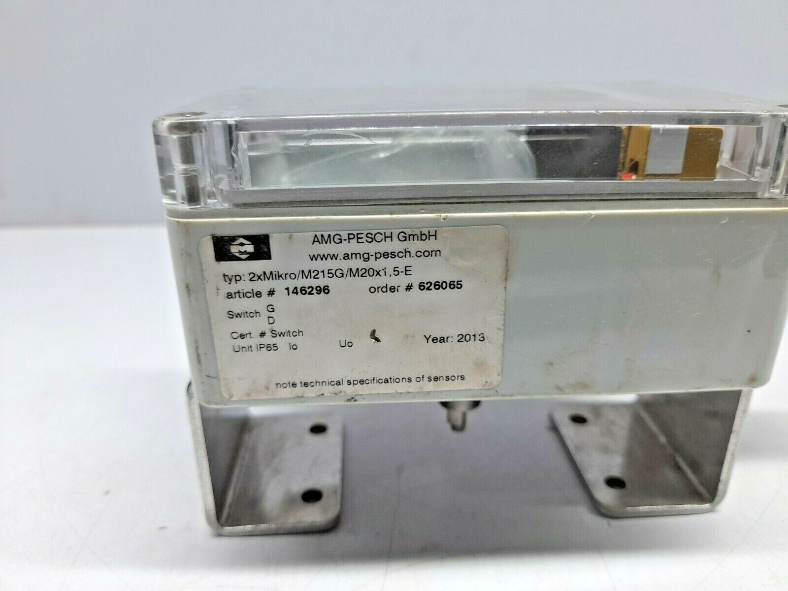 AMG 2xMikro/M215G/M20x1.5-E Limit Switch 146296 | eBay