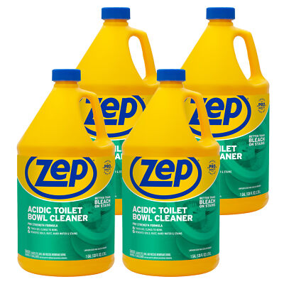 Zep Acidic Toilet Bowl Cleaner - 1 Gallon (Case of 4) R43710 | eBay