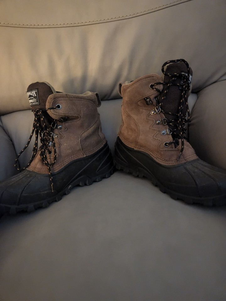Ranger Thermolite Insulated Hunting Snow Boots Removable Dupont Insoles ...