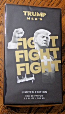 TRUMP Men's Cologne "Fight Fight Fight" 3.3 Oz Sealed in Box Limited ...