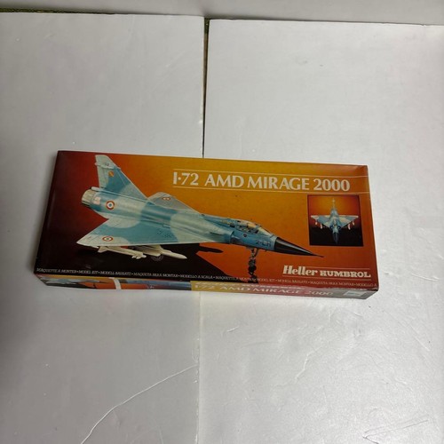 Heller 1/72 AMD Mirage 2000 Model Kit Vintage Scale Aircraft ...