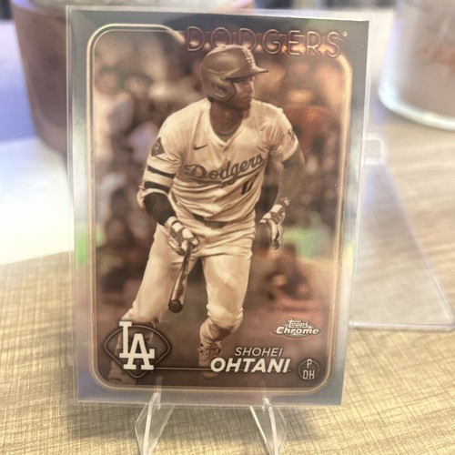 2024 Topps Chrome Sepia- #1 Shohei Ohtani MVP Buyback Dodgers Pristine ...