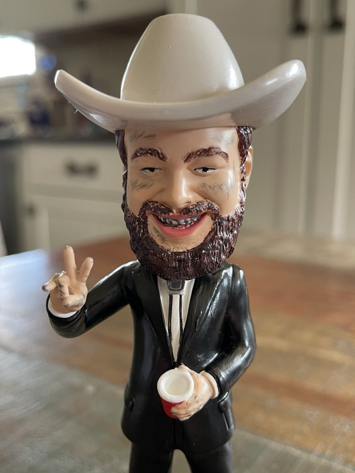Rapper / Country Music Artist Singer POST MALONE Posty Co Bobblehead ...