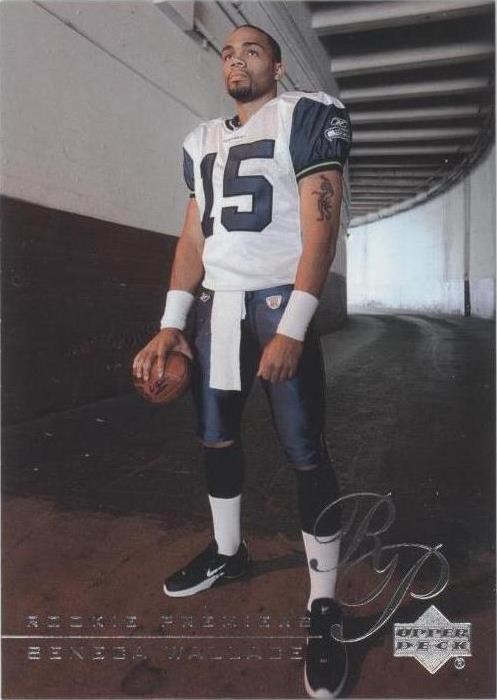 2003 Upper Deck - Rookie Premiers Seneca Wallace #RP-7 (RC) for sale ...