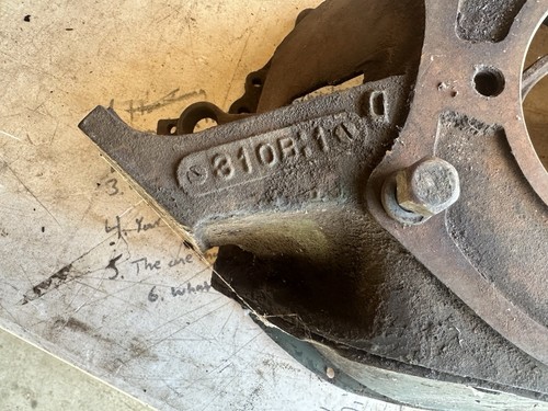 Vintage 1954-1964 Ford 223 Cast Iron Bell housing T86 Transmission | eBay