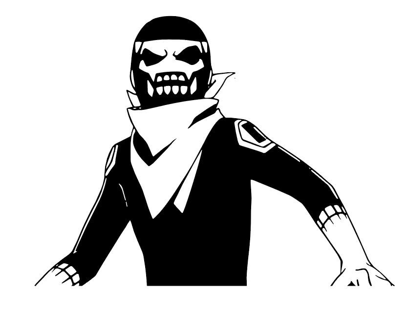 Go! Go! Loser Ranger Duster Anime decal sticker for car/truck laptop ...