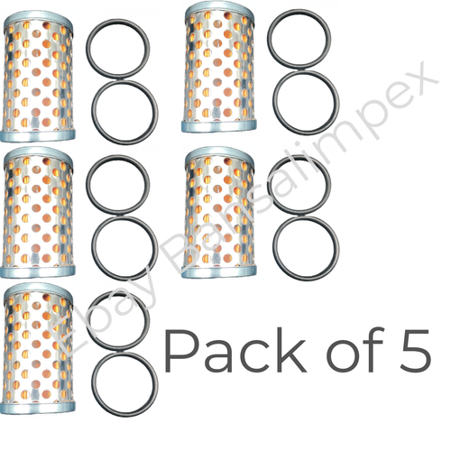 Genuine Royal Enfield Oil Filter with O ring 888414, 5 Pcs, Classic 500 ...