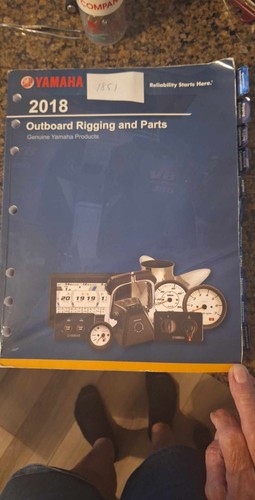 2018 Yamaha Outboard Rigging & Parts Book loc1851 | eBay