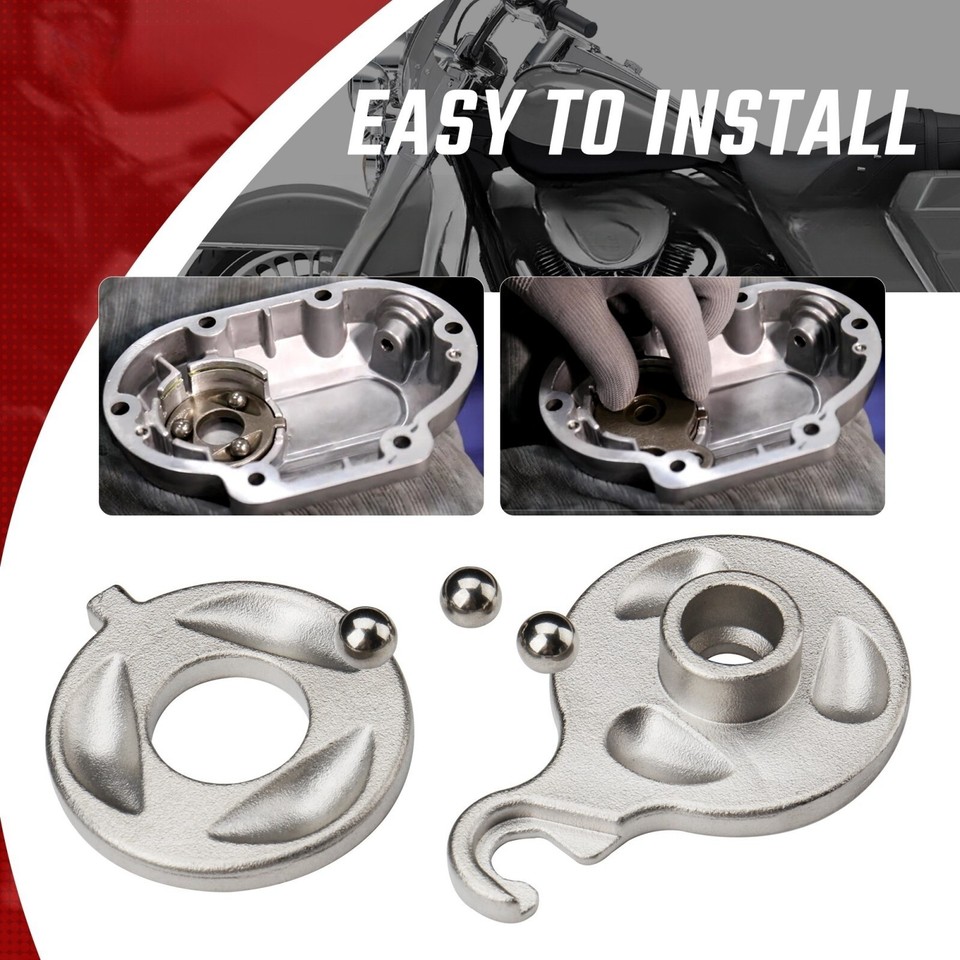 Power Clutch Ramp Easy Lever Pull Kit for Harley Softail FLSL FXST FXFB ...