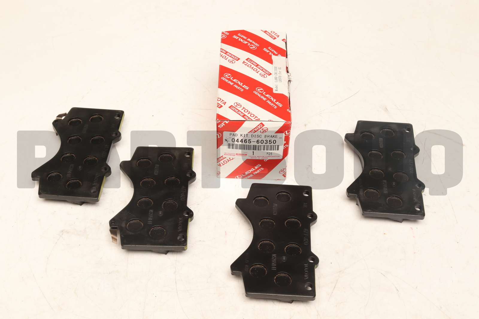 0446560350 Genuine Toyota PAD KIT DISC BRAKE 04465-60350 | eBay