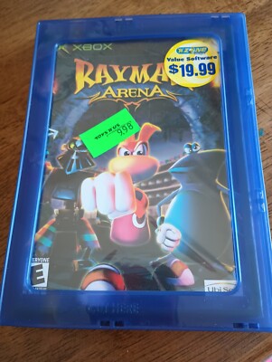 SEALED MICROSOFT XBOX RAYMAN ARENA UBISOFT 2002 Rare Brand New Factory ...
