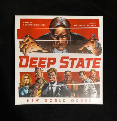 Deep State: New World Order Board Game by CrowD Games - NEW | eBay