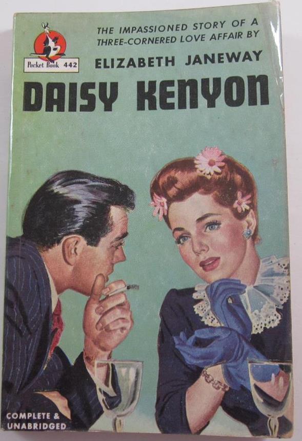 DAISY KENYON ELIZABETH JANEWAY 1947 POCKET BOOK #442 3RD PAPERBACK ED PB | eBay