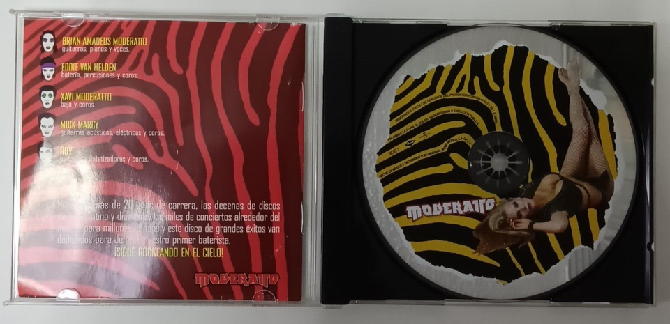 MODERATTO - RESURREXION - 2001 MEXICAN CD ALBUM, LATIN ROCK | eBay
