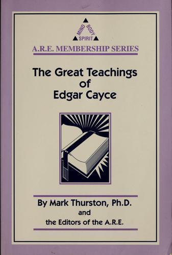 Great Teachings of Edgar Cayce by Mark A. Thurston (1997, Trade ...