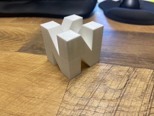 Nintendo 64 N64 cube logo video game sign 3D printed videogame shelf ...