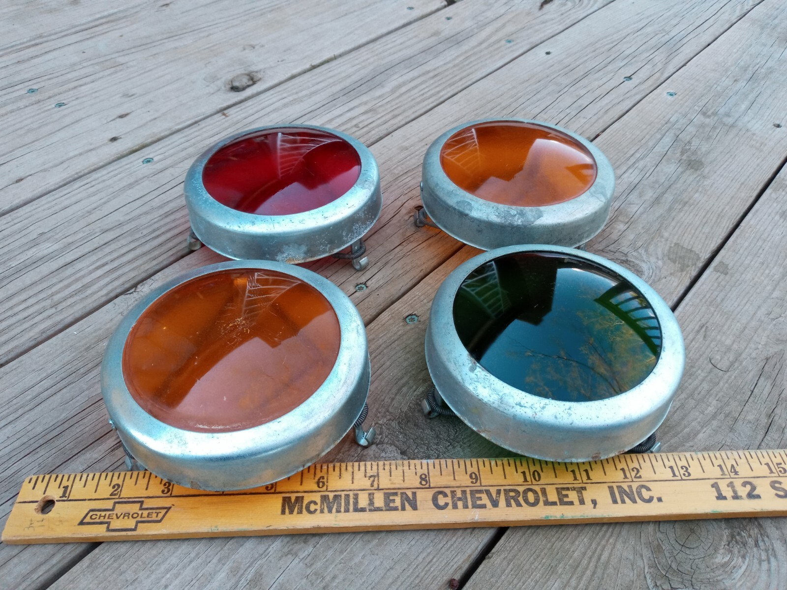 Cool Kopp Glass Traffic Railroad Red Green Yellow Lens Brackets ...