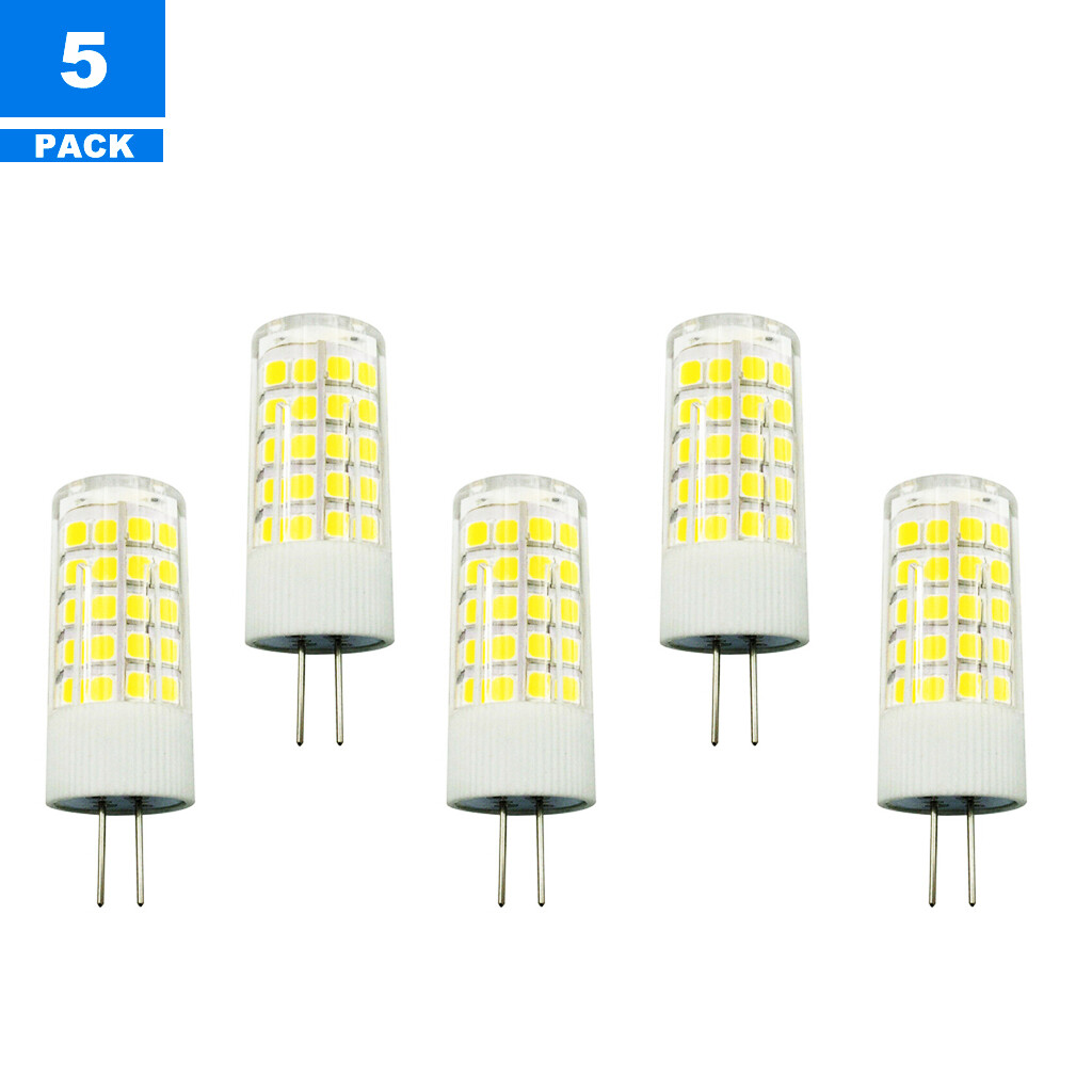 5x G4 LED Bulb 64-2835 110V 5W White/ Warm White Ceramics Light for ...