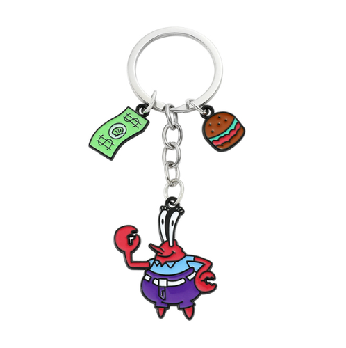 SpongeBob SquarePants Keychain Accessories Mr Krabs Hanging Ornament | eBay