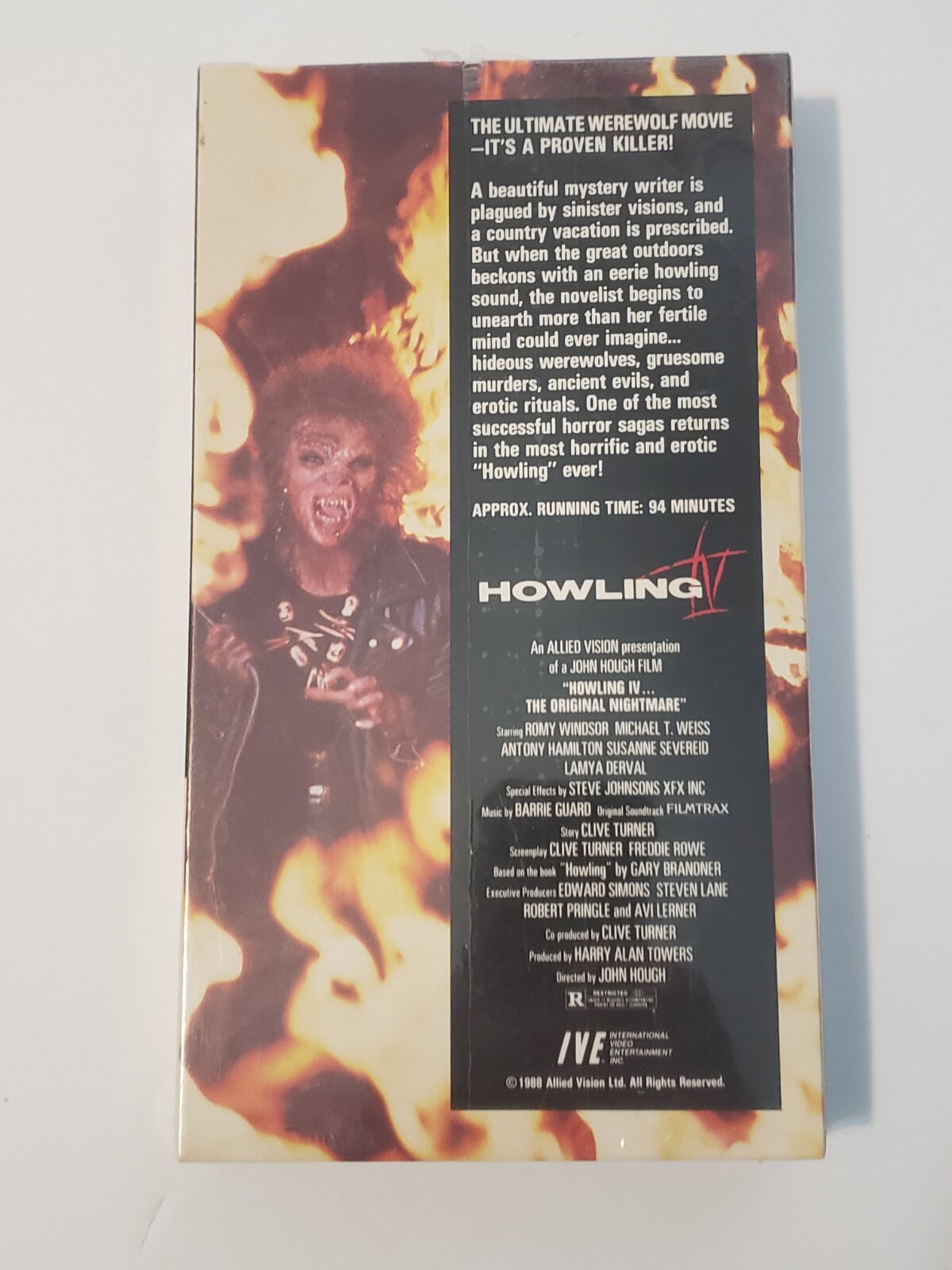 Howling+IV+-+The+Original+Nightmare+%28VHS%2C+1999%29 for sale online ...