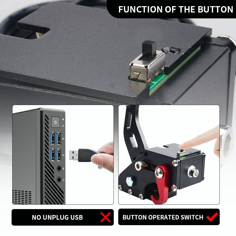 USB Handbrake For PS4 PS5 Only Support Logitech G29 + PC All SIM Racing ...