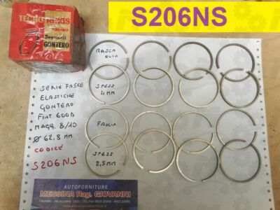 Majority Engine Elastic Band Series, for: Fiat 600D Goetze increased 8/ ...