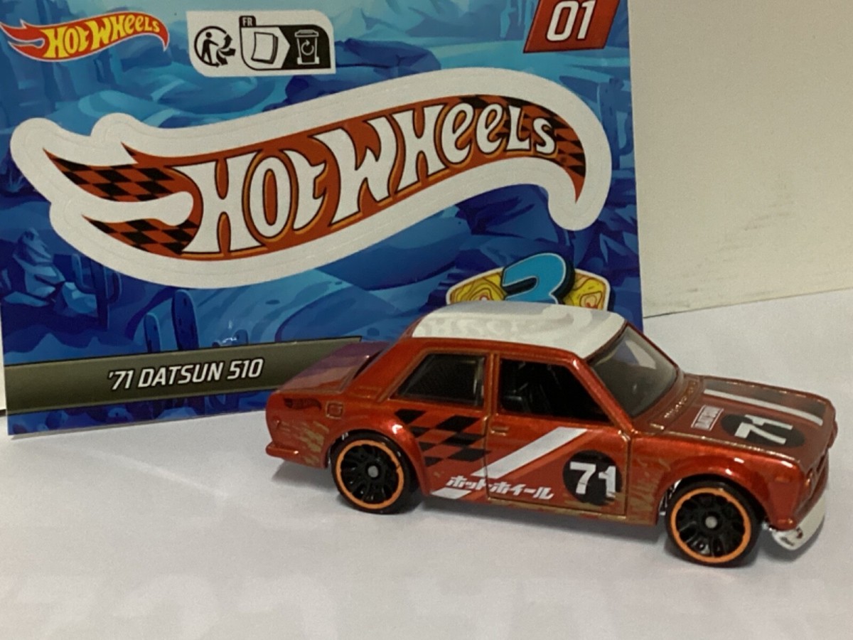 Hot wheels 71 DATSUN 510 2023 Mystery Models Series 3, 1:64 Hot wheels 71 DATSUN 510 2023 Mystery Models Series 3, 1:64