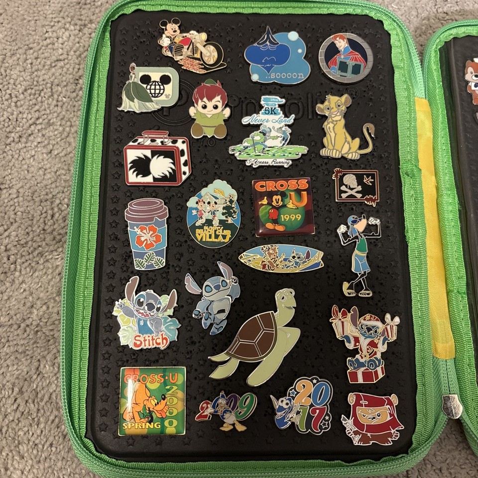 Disney/Loungefly Pin Lot 60 Pins With Pinfolio Book | eBay