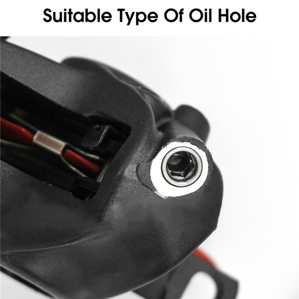 Bike Oil Hose Kit MTB Road Bicycle Replacement 11 Cm Length Bleed Solutions | eBay Australia