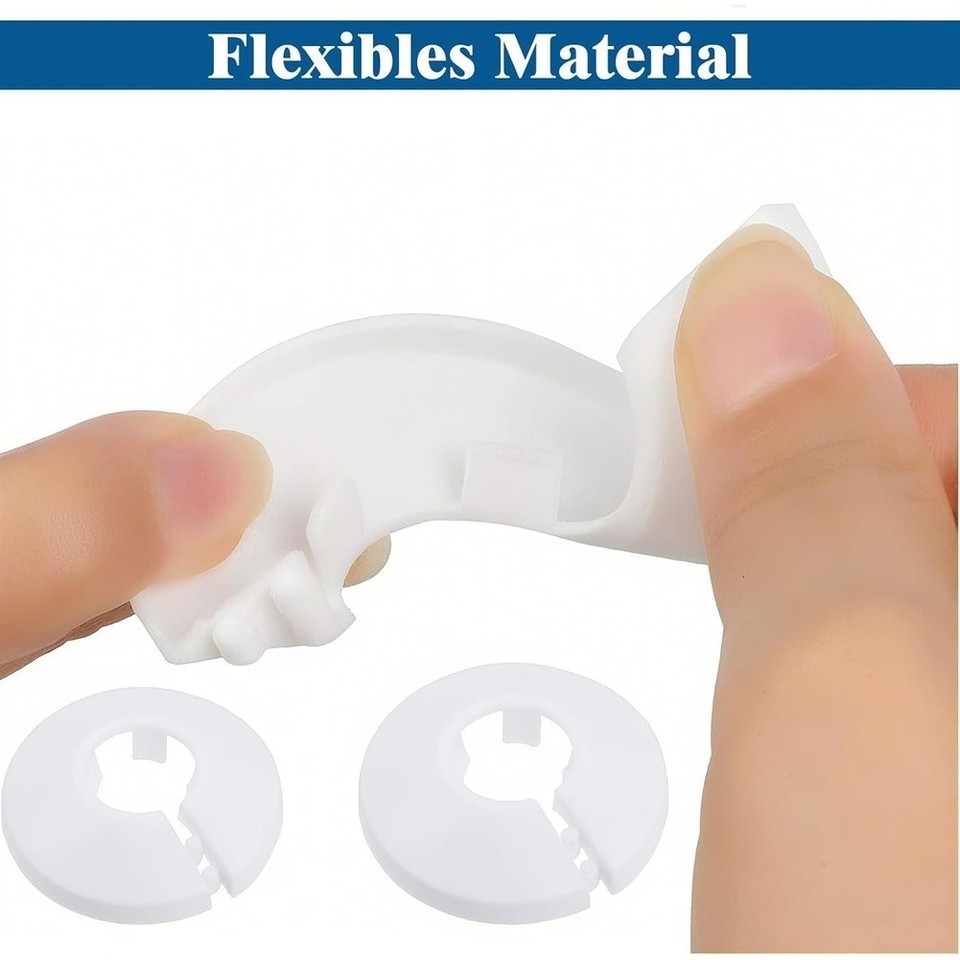 Pipe Hole Covers 12mm 20pcs for Faucet Drain Pipe Hole Decoration ...