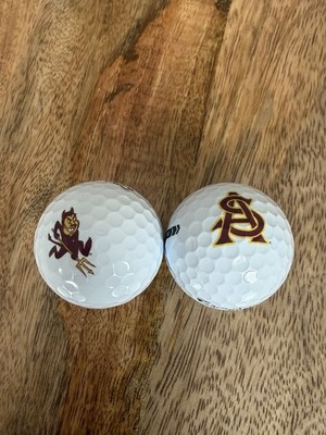 Arizona State University Sun Devils logo golf ball - NCAA - ASU | eBay
