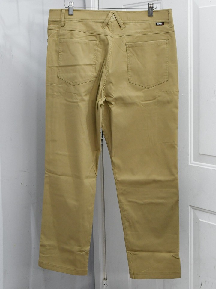 Gerry Men's Relaxed Fit Stretch Durable Venture Commuter Pants in 5 ...