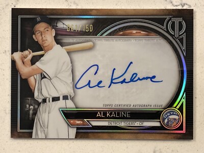 2020 Al Kaline Topps Tribute Autographs #TA-AK 61/150 | eBay