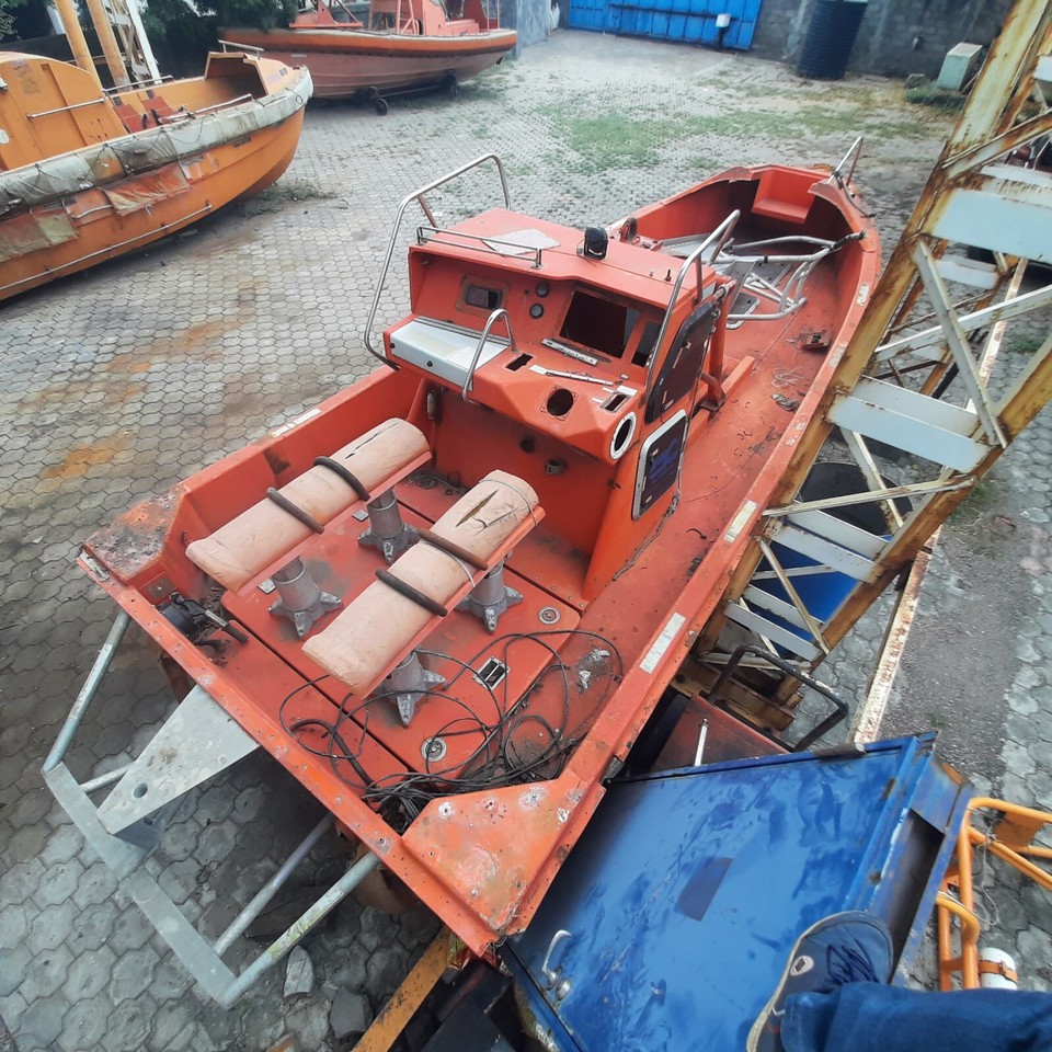 Fast rescue boat without Motor and Jet - Norsafe Magnum 750 - used good ...