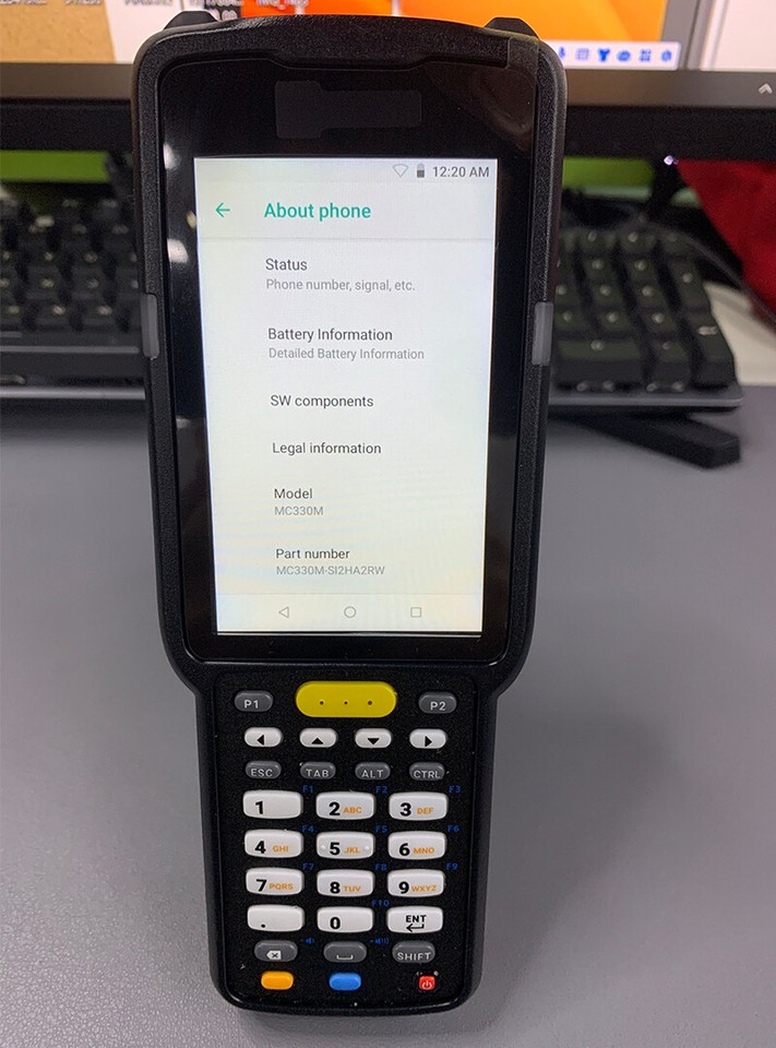 Zebra MC3300-G Computer 29 keys SE4750 1D/2D Standard Range Array ...