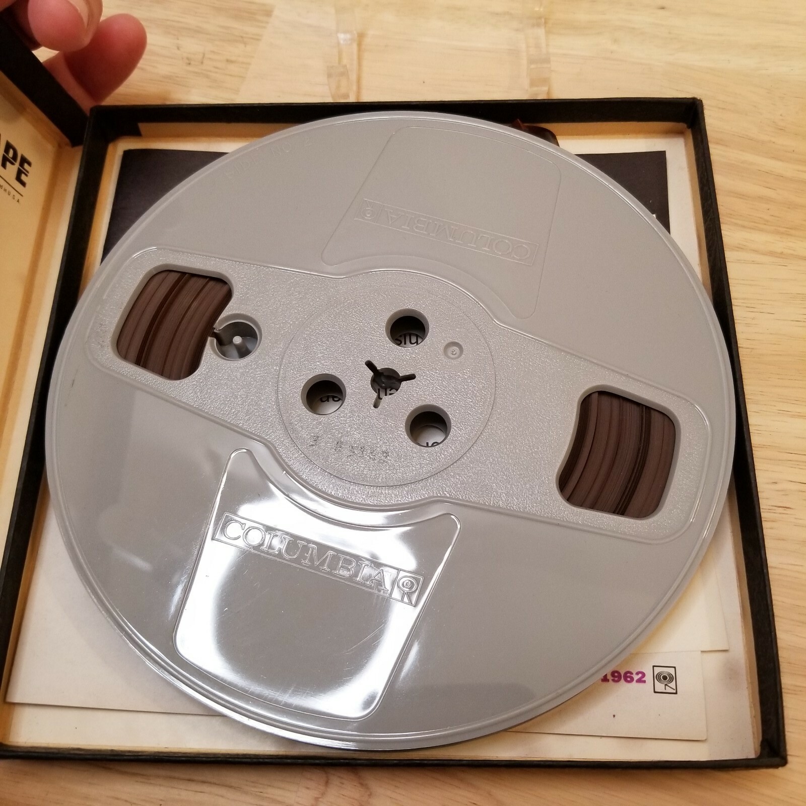 Vintage Empty Reel To Reel Boxes With Plastic Reels Of Collection | eBay