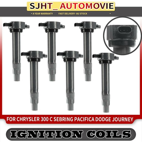 6x Ignition Coils for Chrysler 300C LX Sebring JS Pacifica Dodge ...