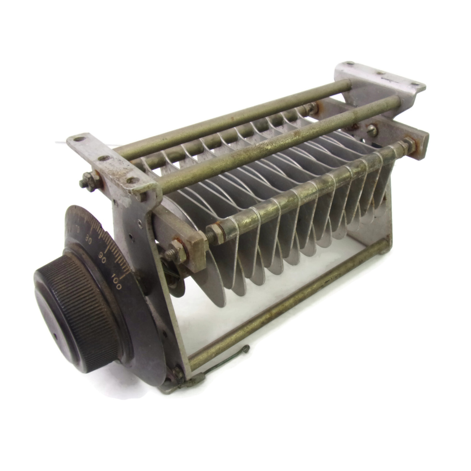 Large Vintage 25pf - 100pf Airgap Variable Capacitor BC1611 w/ Knob | eBay