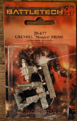 BattleTech 20-677 Grendel "Mongrel" Prime (*See Per Order Flat Rate ...