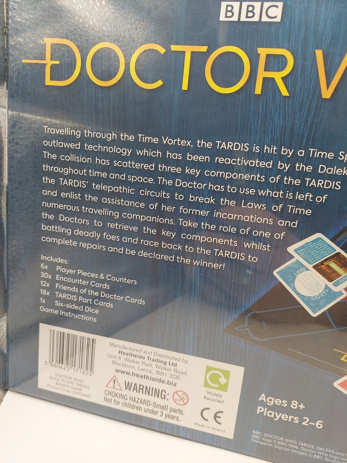 Doctor Who Race to the Tardis Board Game New Sealed | eBay UK